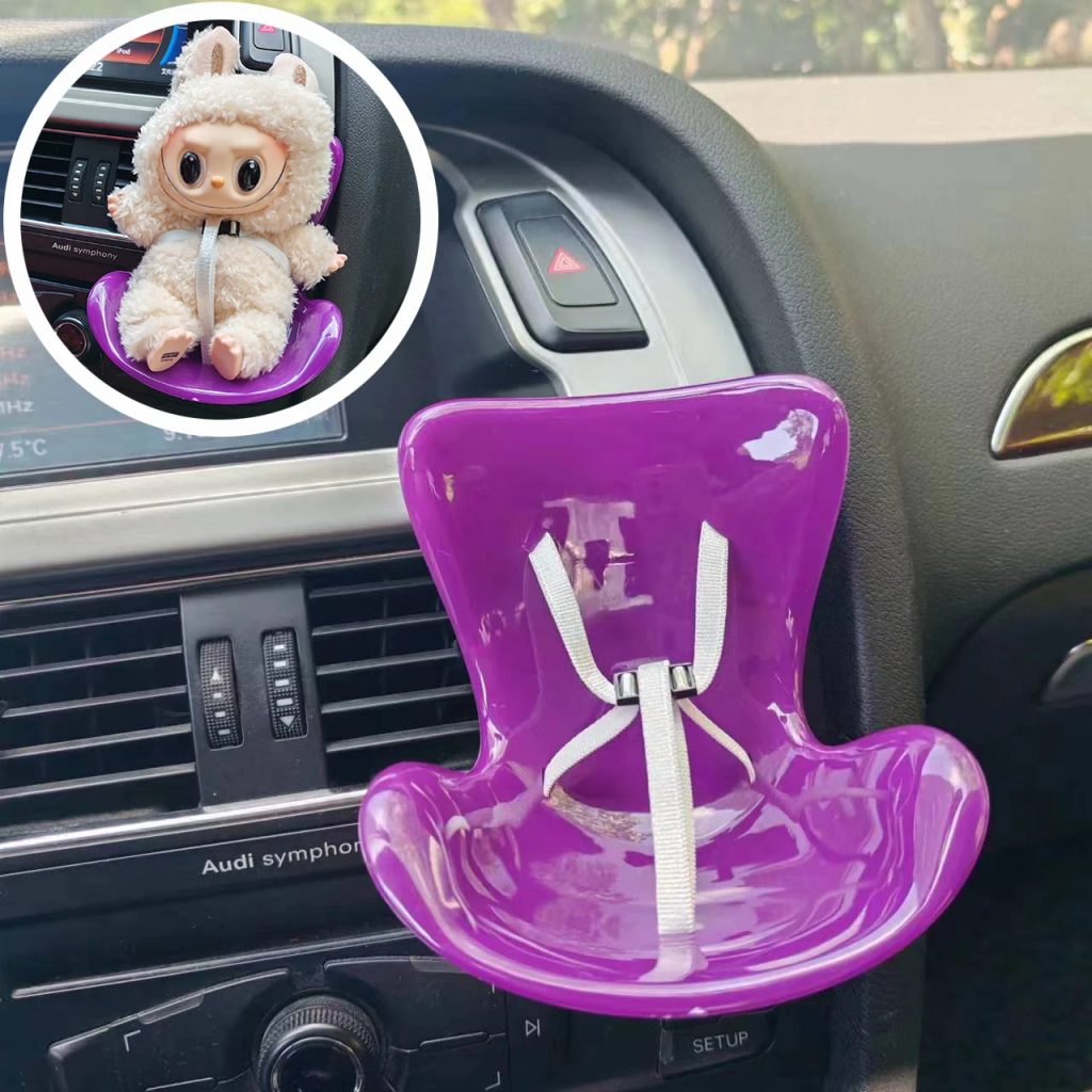 Labubu Car Seat Purple | Labubu Accessories
